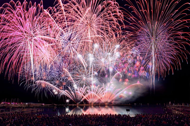 Winter Night Fireworks | Events & Shows | Huis Ten Bosch Resort